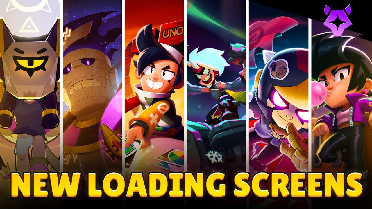 All New Loading Screens | Brawl Stars - YouTube