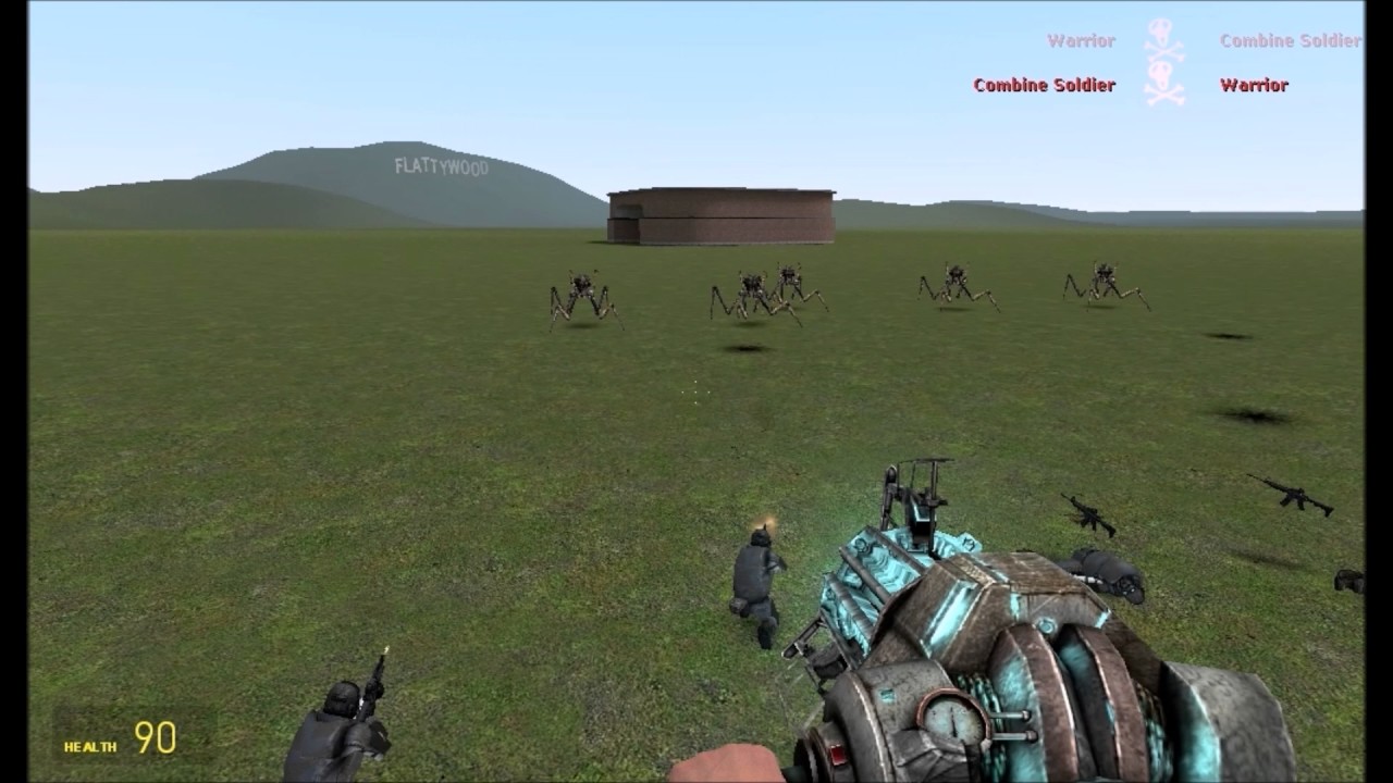 GMOD Starship Troopers NPC WAR - YouTube