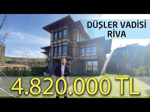 Mega Proje içerisinde 4.820.000 TL Değerinde Lux Villa TURU I Doğayla iç içe bir Ev