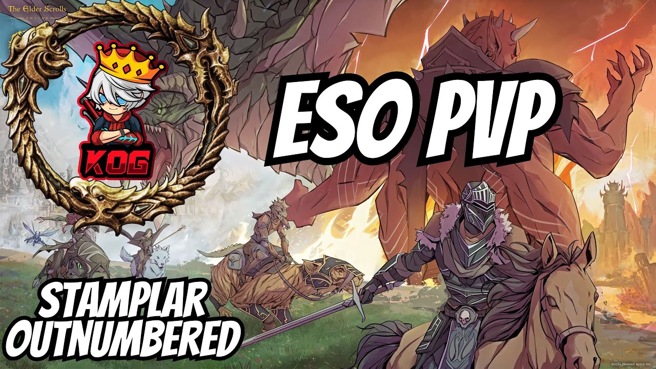 ESO PvP - Stamplar 2vX | We need a health cap for the health of this ...