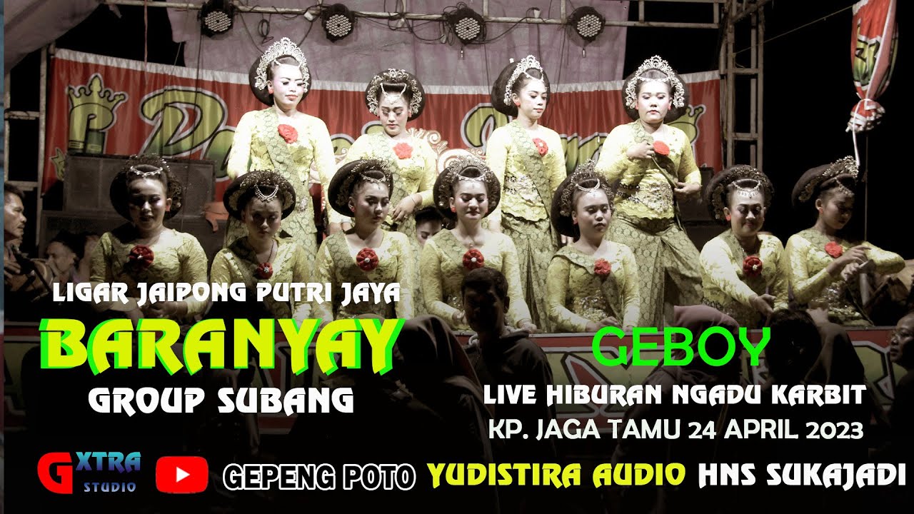 GEBOY II JAIPONG BARANYAY SUBANG - YouTube