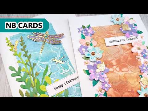 One Stencil - Two Very Different Cards! [2026/100]