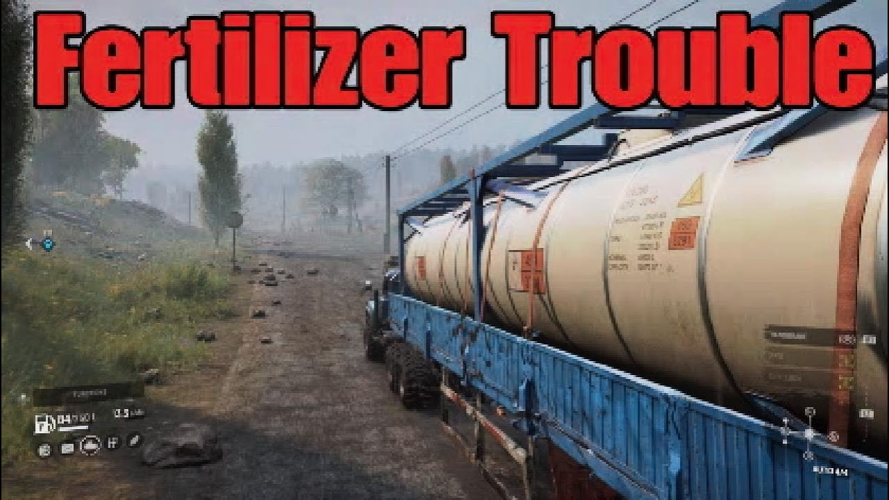 SnowRunner Fertilizer Trouble Belozersk Glades Central Asia - YouTube