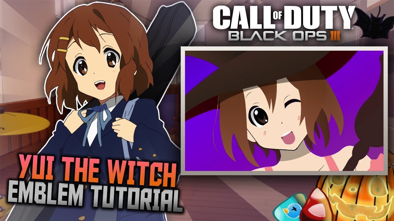 Black Ops 3: Yui The Witch (K-ON!) | Anime Emblem Tutorial - YouTube