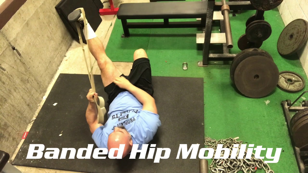 Banded Hip Mobility - YouTube