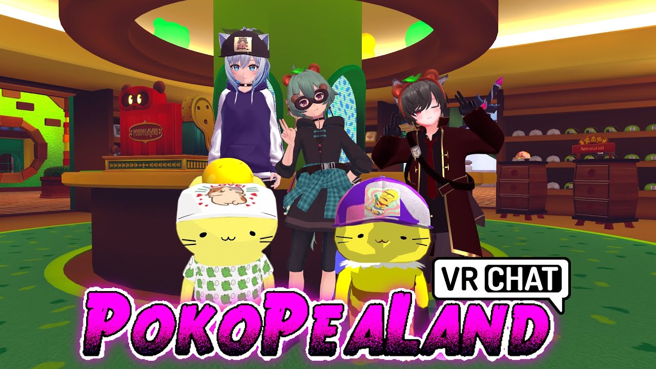 PokoPeaLand - Chilling with Friends in VRChat - YouTube