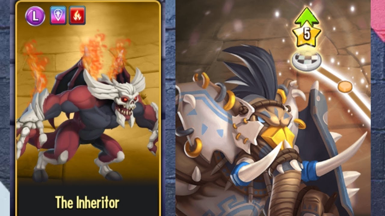 Monster Legends - Breed Legendary The Inheritor & Mythic Oliphanatic In ...
