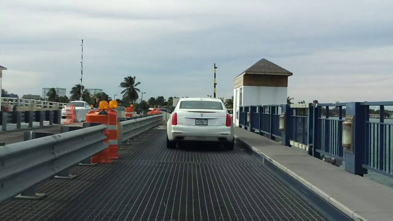 Broad Causeway (FL 922) westbound - YouTube