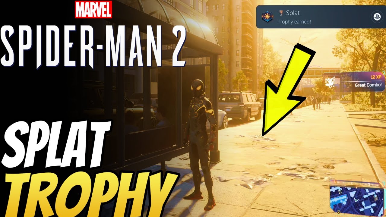 Marvel's Spider-Man 2 | Splat Trophy | PS5 Gameplay - YouTube
