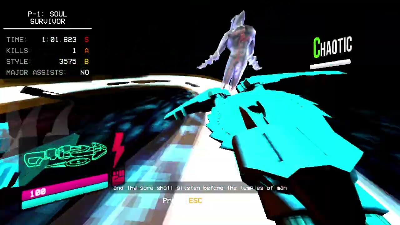 [ULTRAKILL] P1 - Minos Prime speedrun [Violent] 1:30 A rank No damage ...