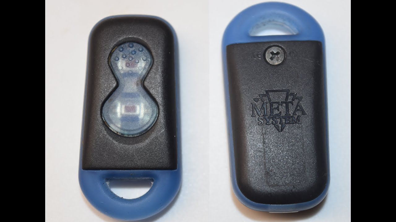 Meta System Key Fob Battery Replacement - EASY DIY - YouTube