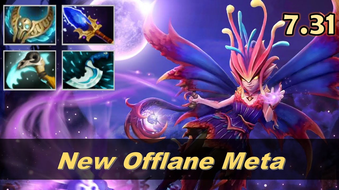 Dark Willow Offlane Build | Dota 2 7.31 New Meta Highlights - YouTube