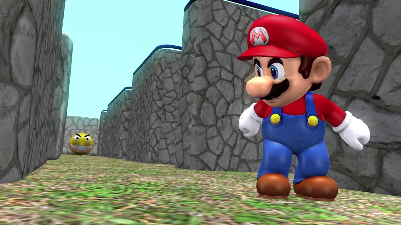 Pacman vs Super Mario - YouTube