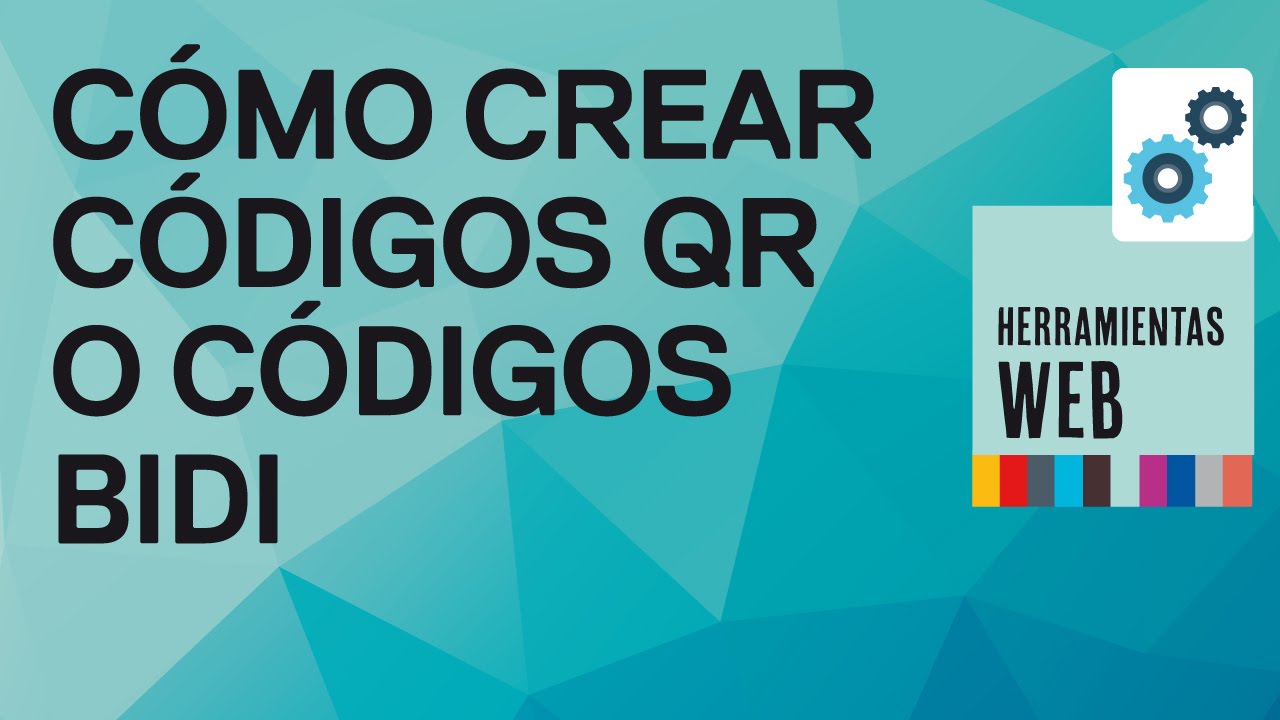 Como hacer o hacer Códigos QR, Códigos BIDI o QR Code - YouTube