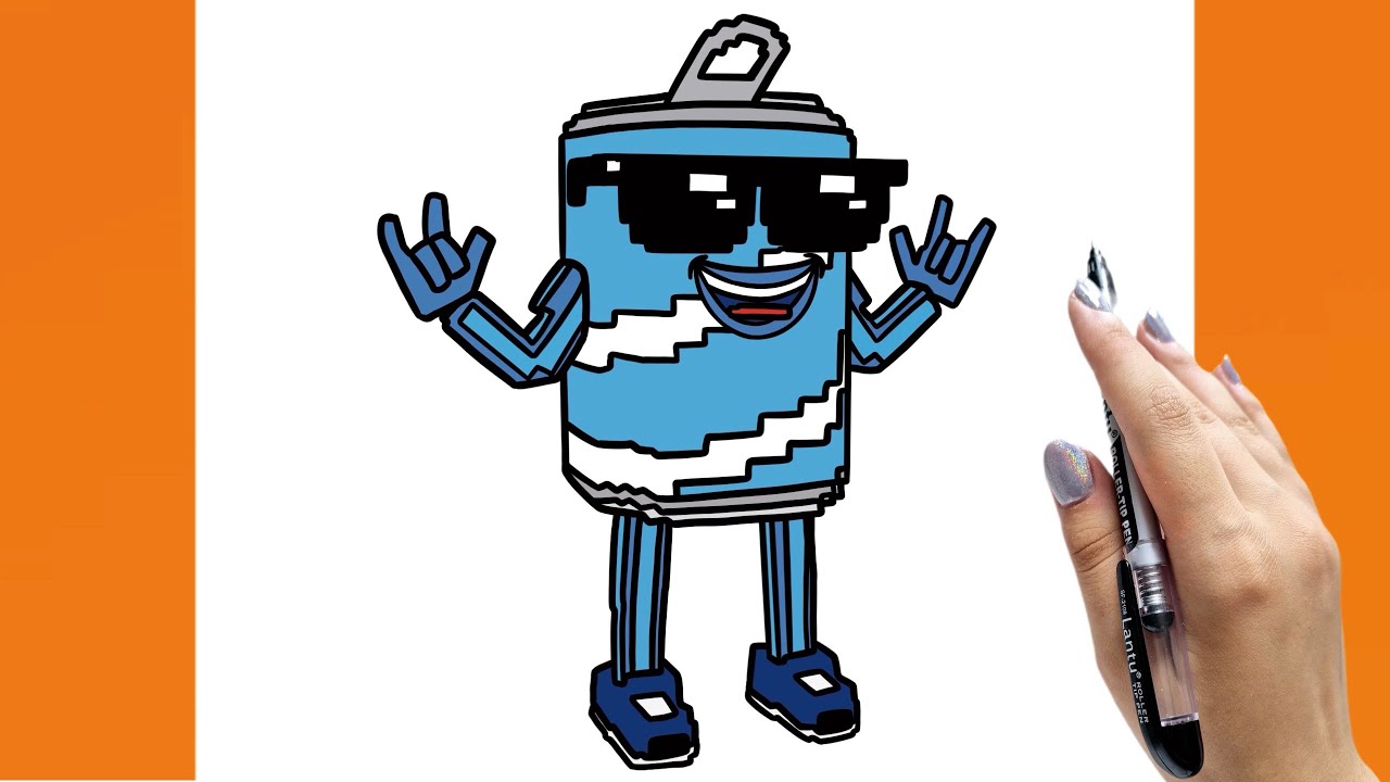 How to draw Swag Soda from Steal a Brainrot (Roblox )- Step by Step ...