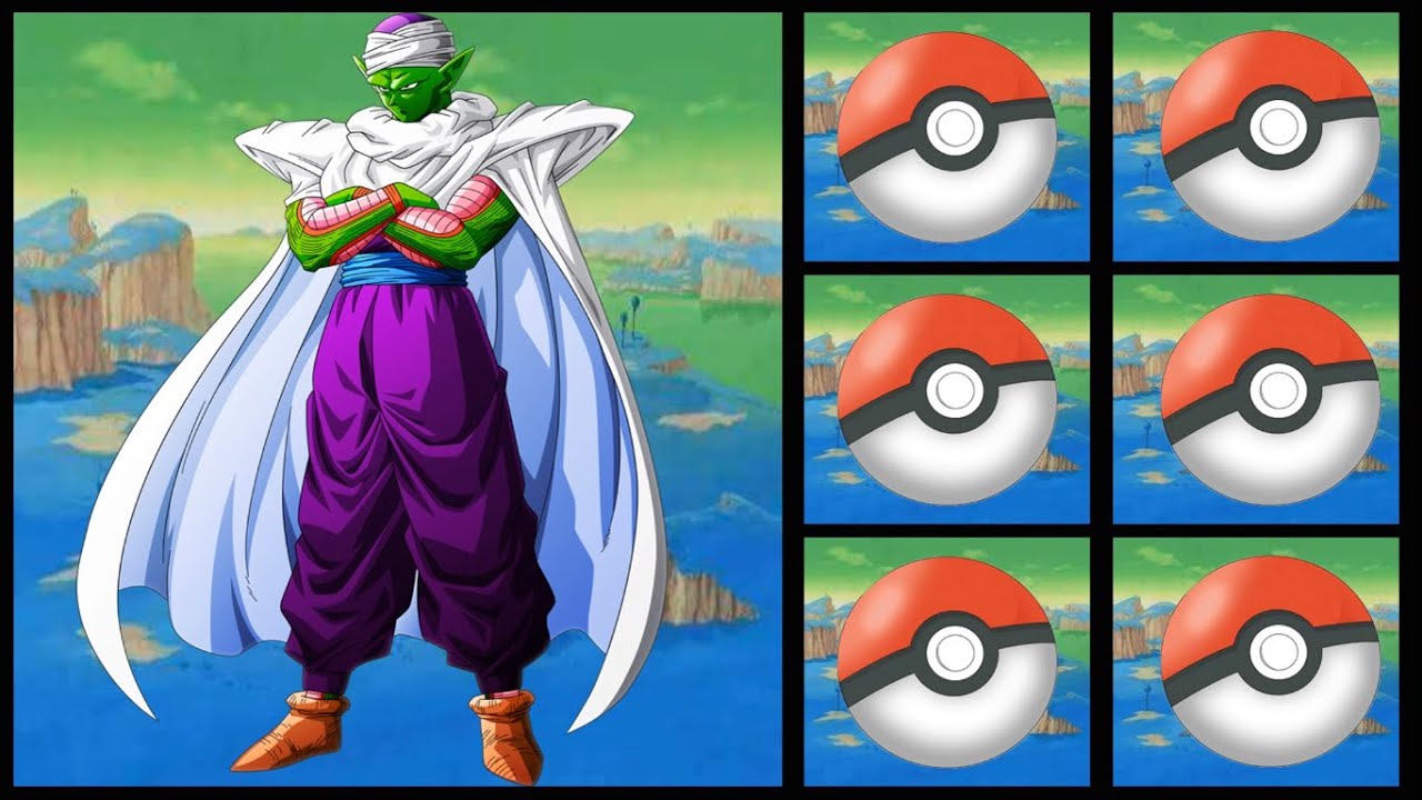 Equipo pokemon de piccolo - #dragonballz #pokemon - YouTube