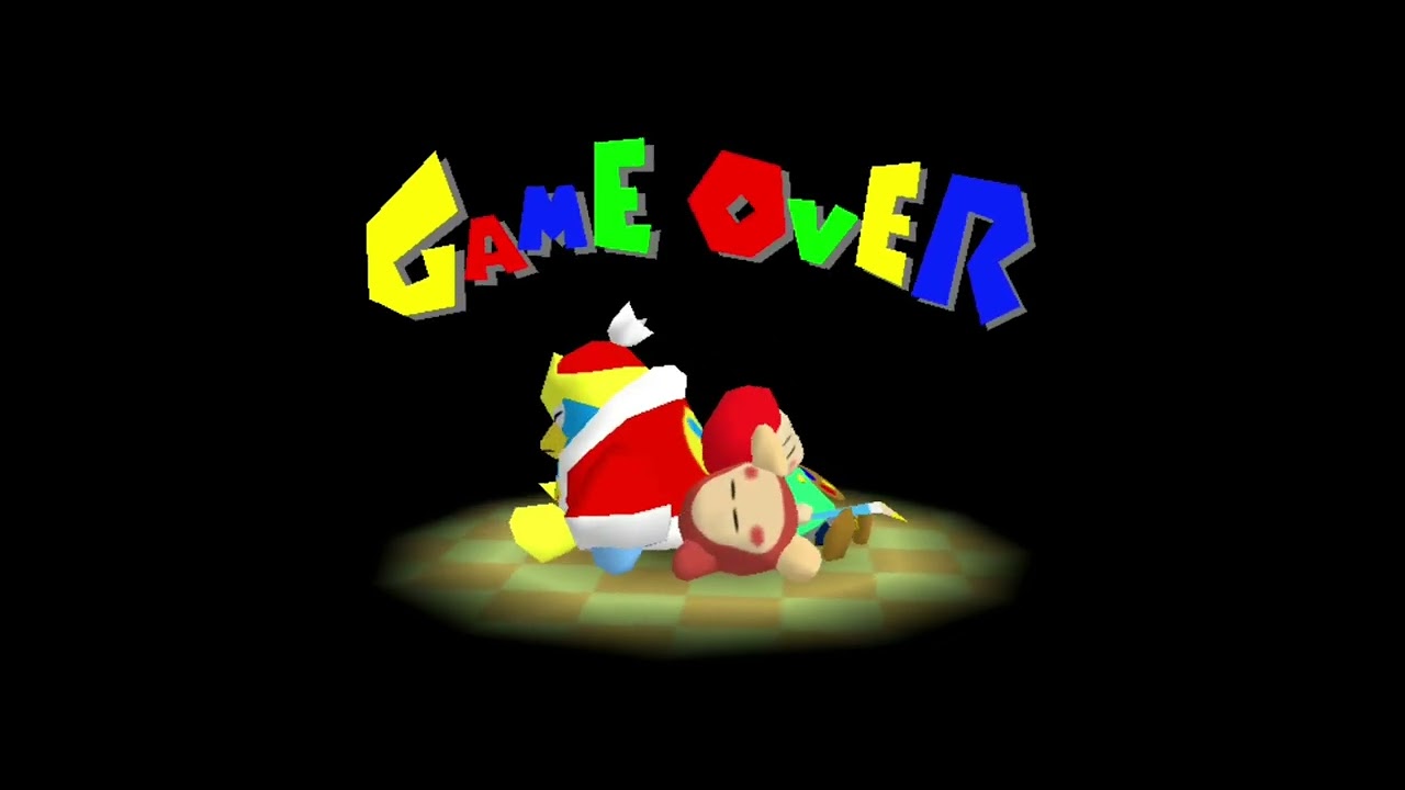 Kirby 64: The Crystal Shards (Nintendo 64): Game Over - YouTube