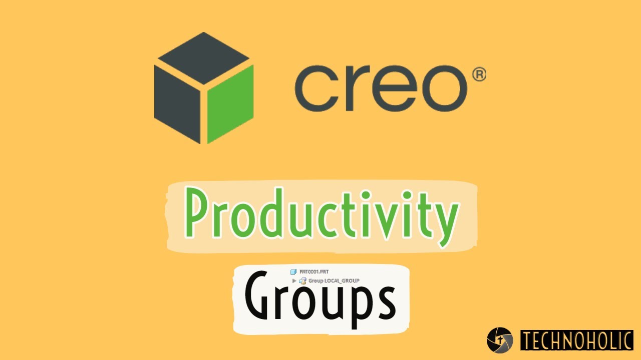 creo parametric 6.0 tutorial | Groups in creo parametric - YouTube