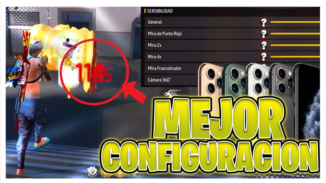 ⚙️NUEVA SENSIBILIDAD para DAR SÓLO ROJO en TODOS los MOVILES📲2024 ...