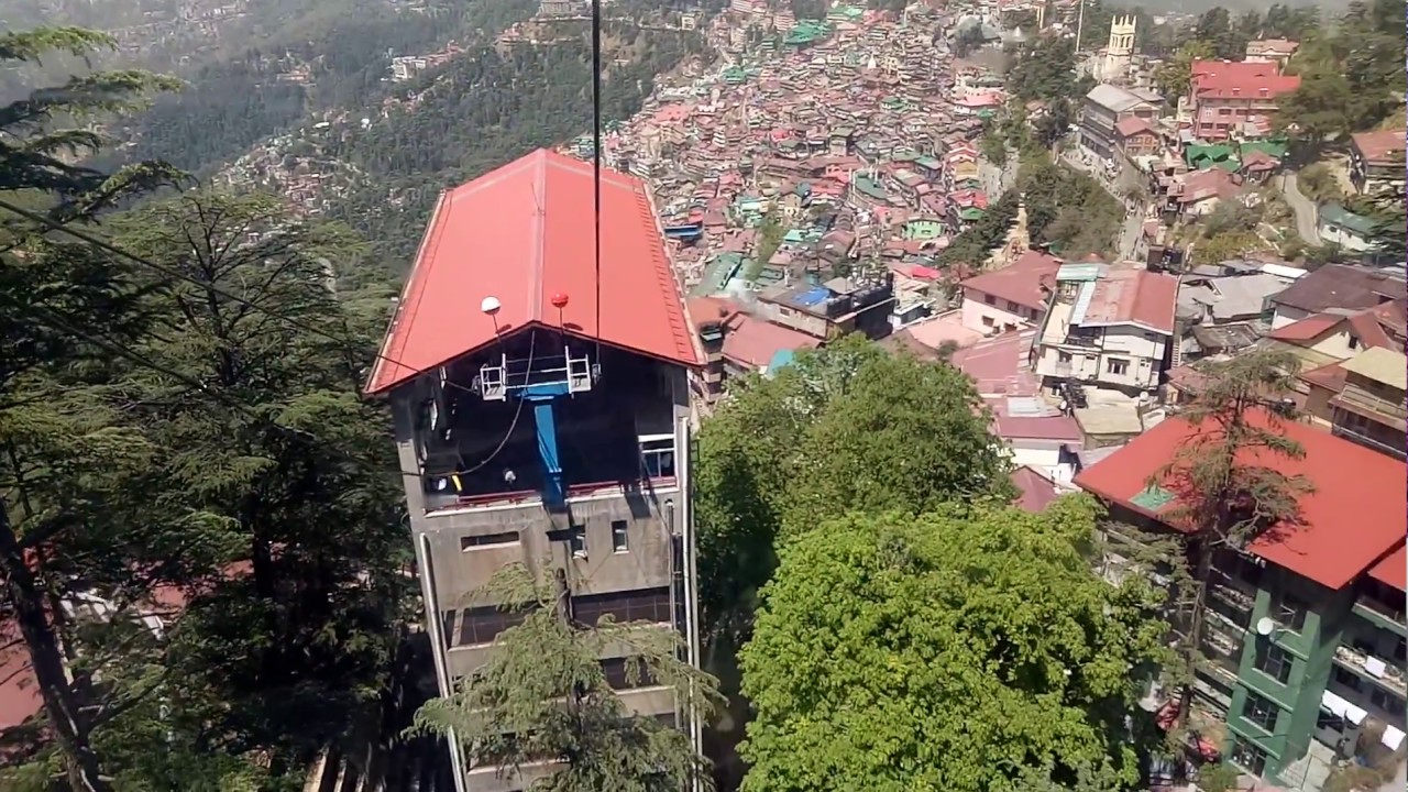 shimla jakhu ropeway - YouTube