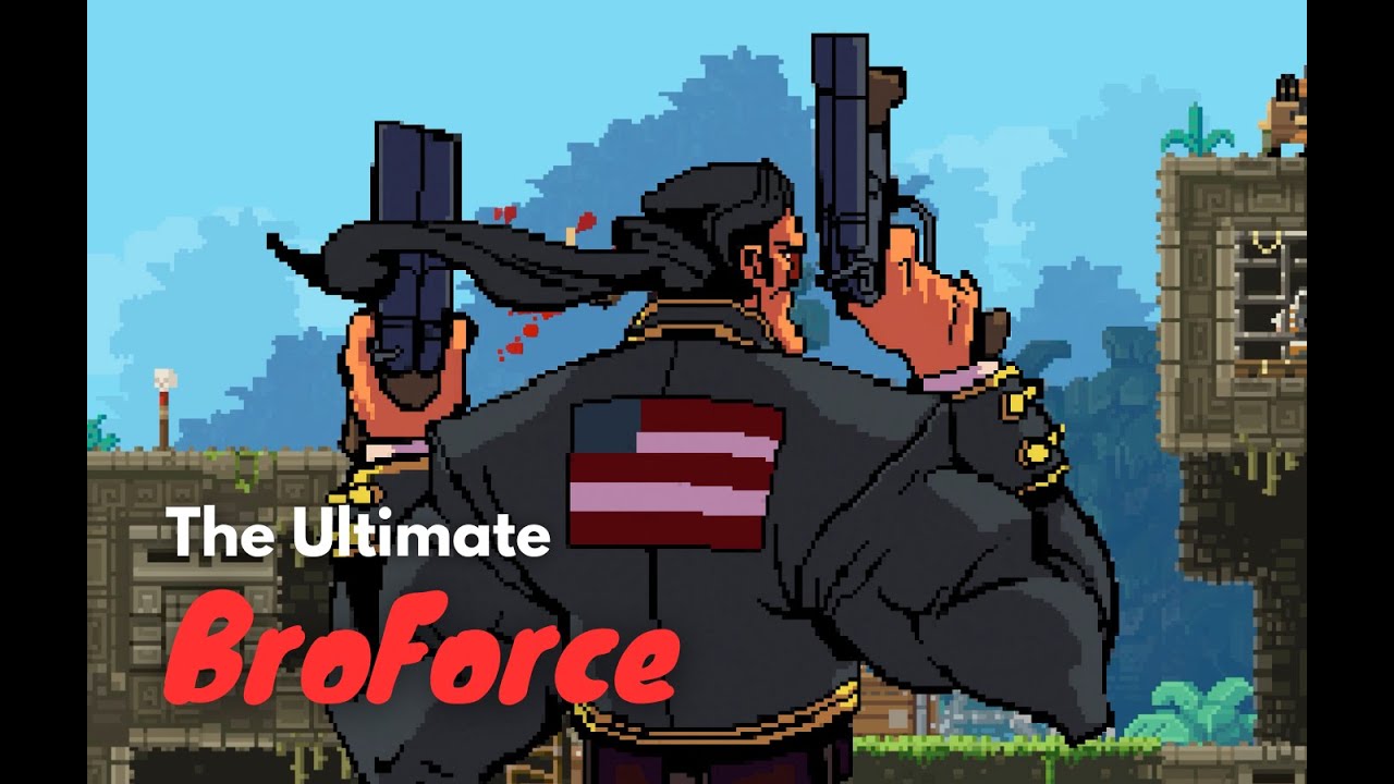 💥 live! broforce - ultimate explosive co-op mayhem! let's liberate ...