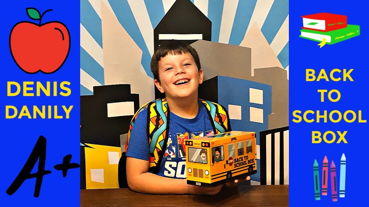 The Denis Daily Back to School Box - YouTube