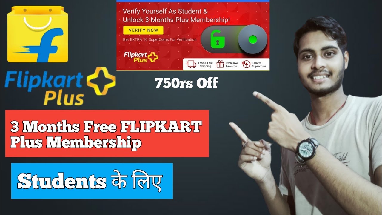 Free Flipkart Plus Membership For Students | 3 Months Free Flipkart ...