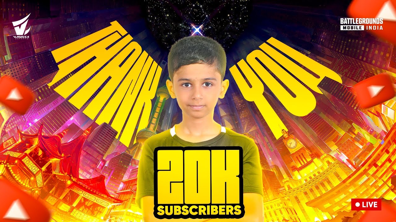 ️20K YouTube FAM | BGMI LIVE KANNADA | KANNADA BGMI LIVE | #bgmi # ...