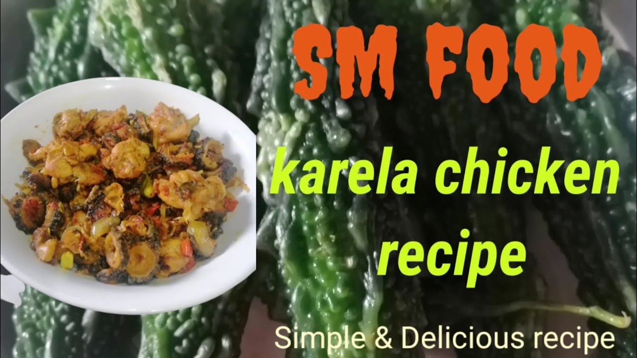 Karela chicken recipe# bitter gourd chicken recipe - YouTube