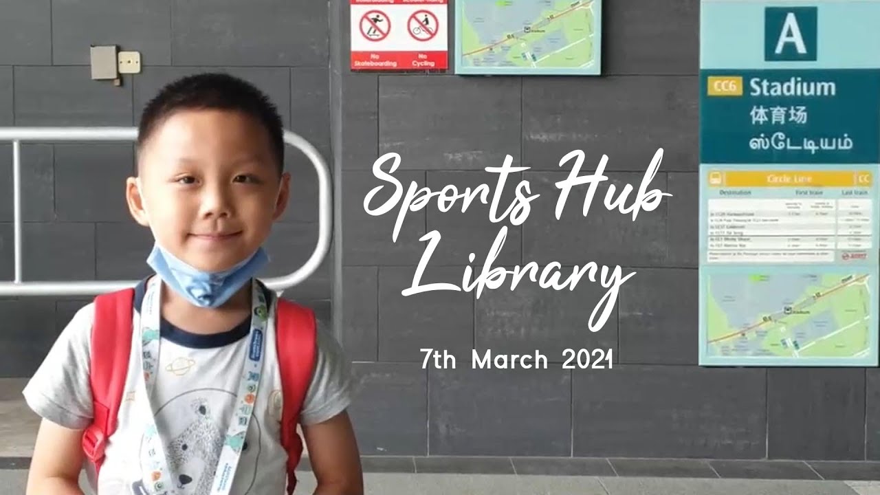 Sports Hub Library at Kallang - YouTube