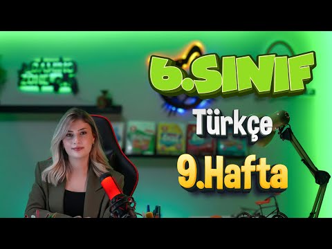 İLK 6 Türkçe | 9.Hafta Video Çözümü