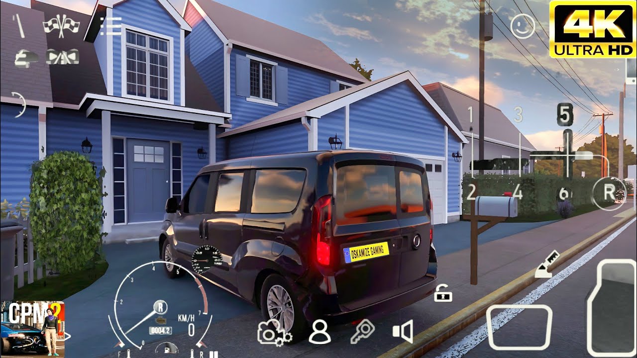 Fiat Doblo Manual Shift - Ultra Realistic Evening drive - Car Parking ...