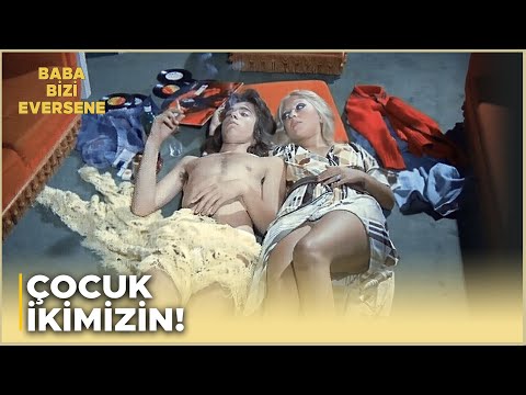 Baba Bizi Eversene Türk Filmi | Şermin, Erol'un Kucağına Çocuğu Bırakıyor!