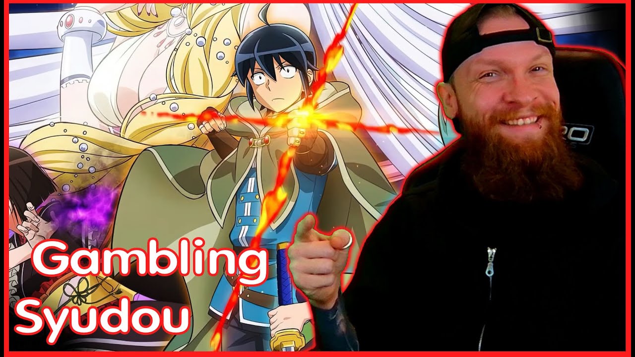 Reacting to Gambling Syudou Tsuki ga Michibiku Isekai Douchuu OP - YouTube