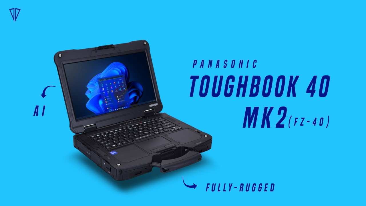 Panasonic ToughBook 40 MK2 (FZ 40) - Rugged AI Laptop, 14", intel Ultra ...