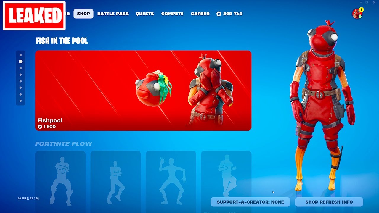 Fortnite NEW FishPool Bundle Item Shop - YouTube