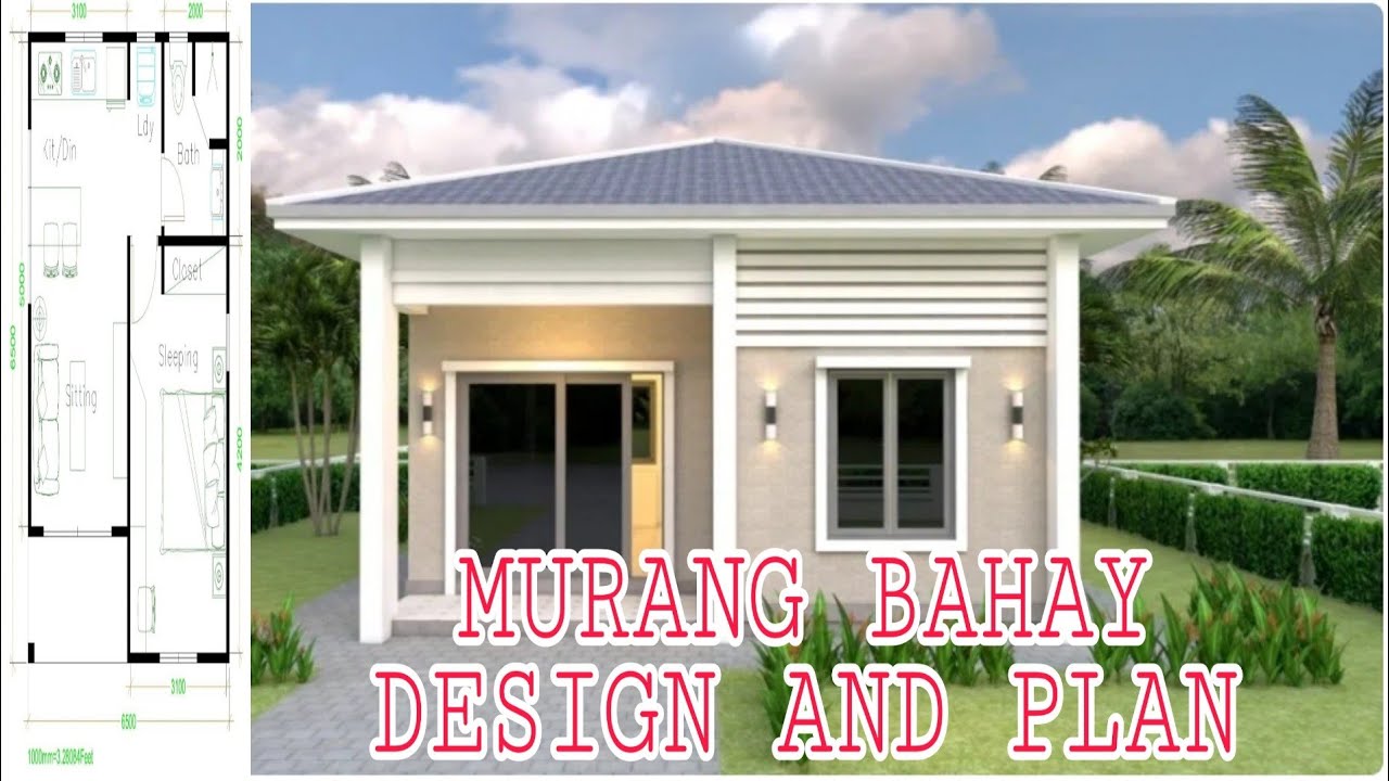 Murang bahay Design and Plan - YouTube