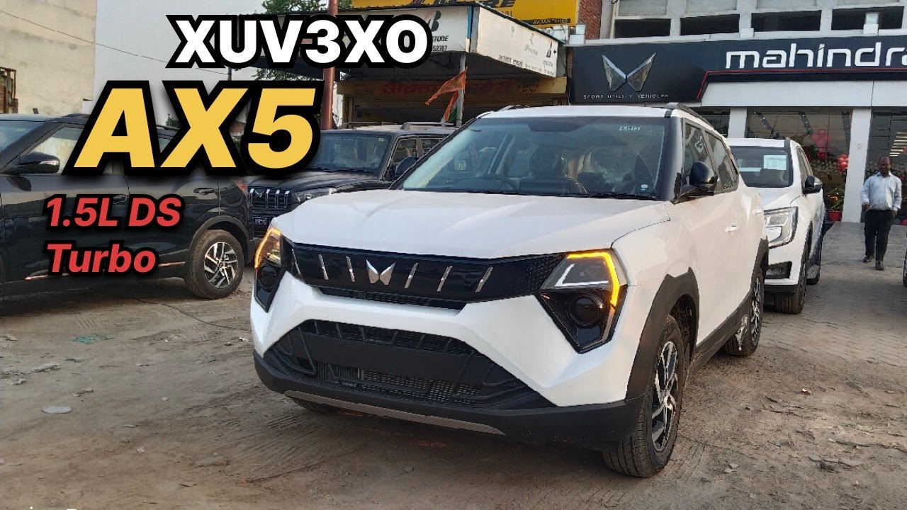 Mahindra XUV 3XO AX5 💥 1.5L DS Turbo Charged Engin Facelift 2024 | XUV 3XO AX5 1.5L DS TURBO ...
