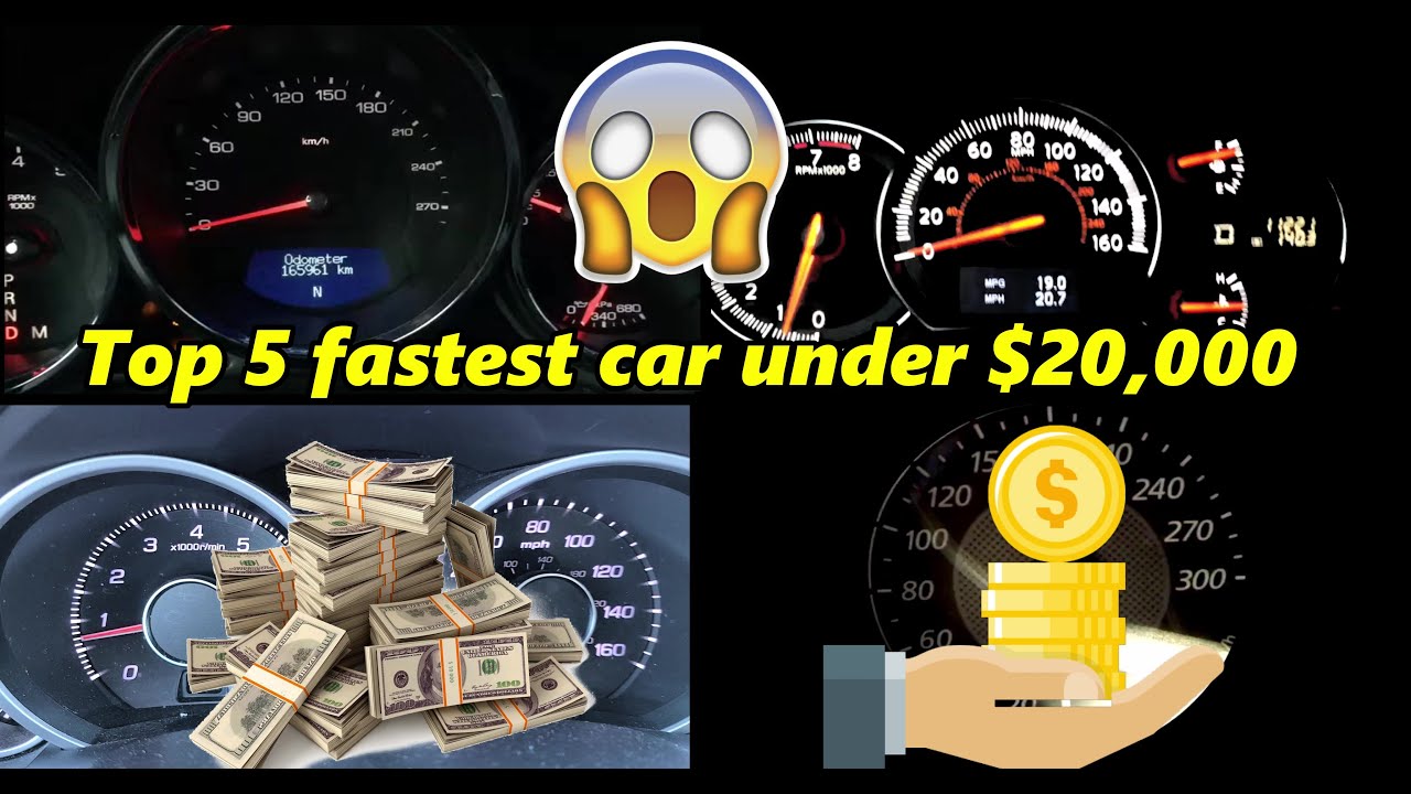 Top fastest car under $20,000 - YouTube