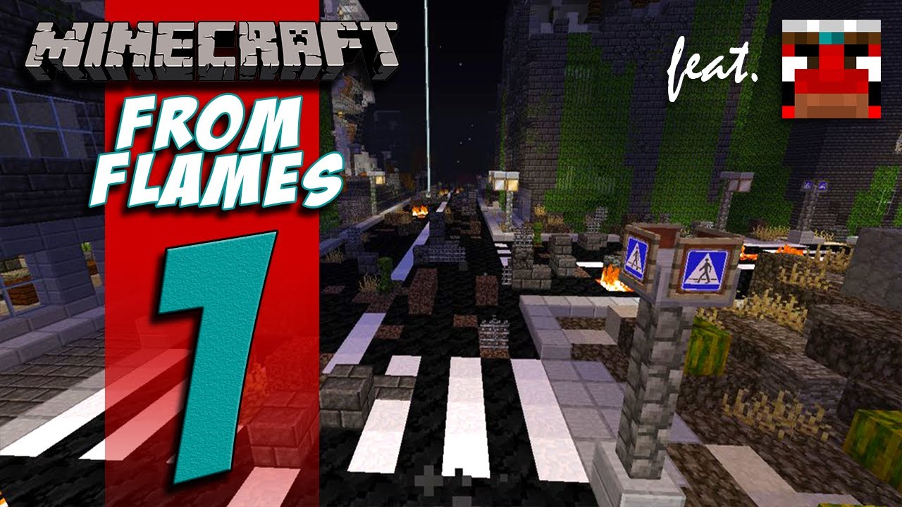 Minecraft From Flames - EP01 - This Is Gonna Be Tough! - YouTube