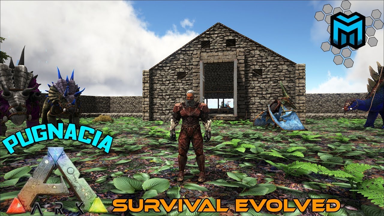 WORKSHOP BUILD CONTINUES | EP06 Modded Ark: Pugnacia - YouTube