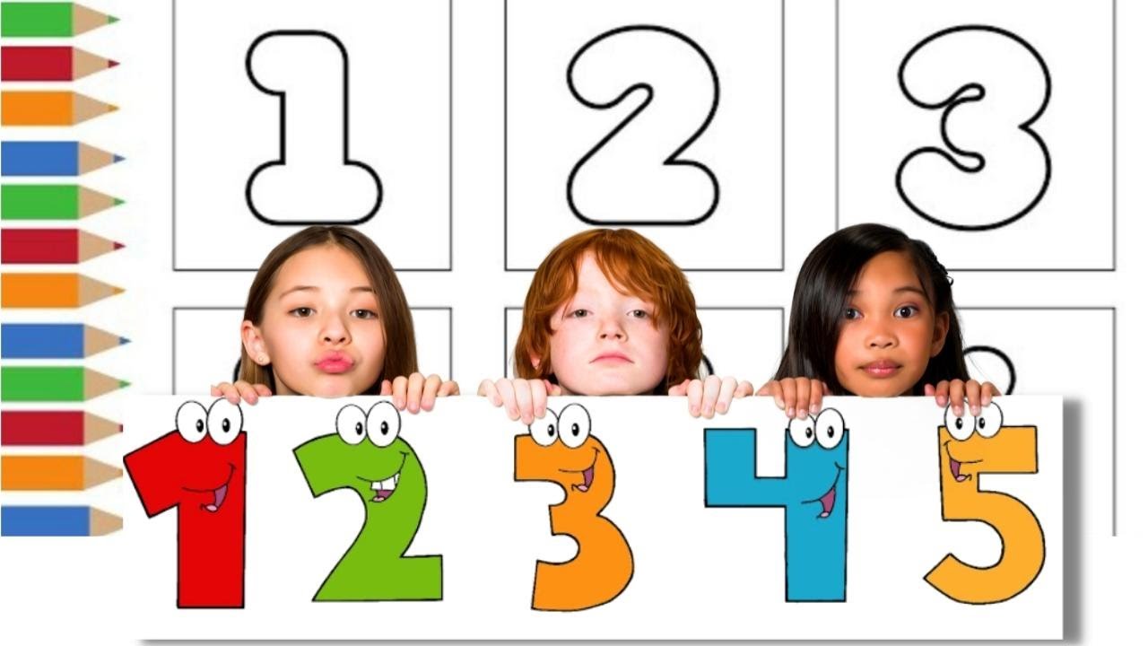 Counting Numbers | write and read numbers | 123 learning for kids | 123 ...