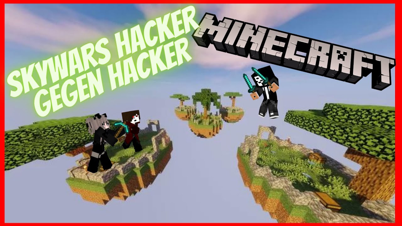 Minecraft Bedrock Skywars Hacker Gegen Hacker - YouTube