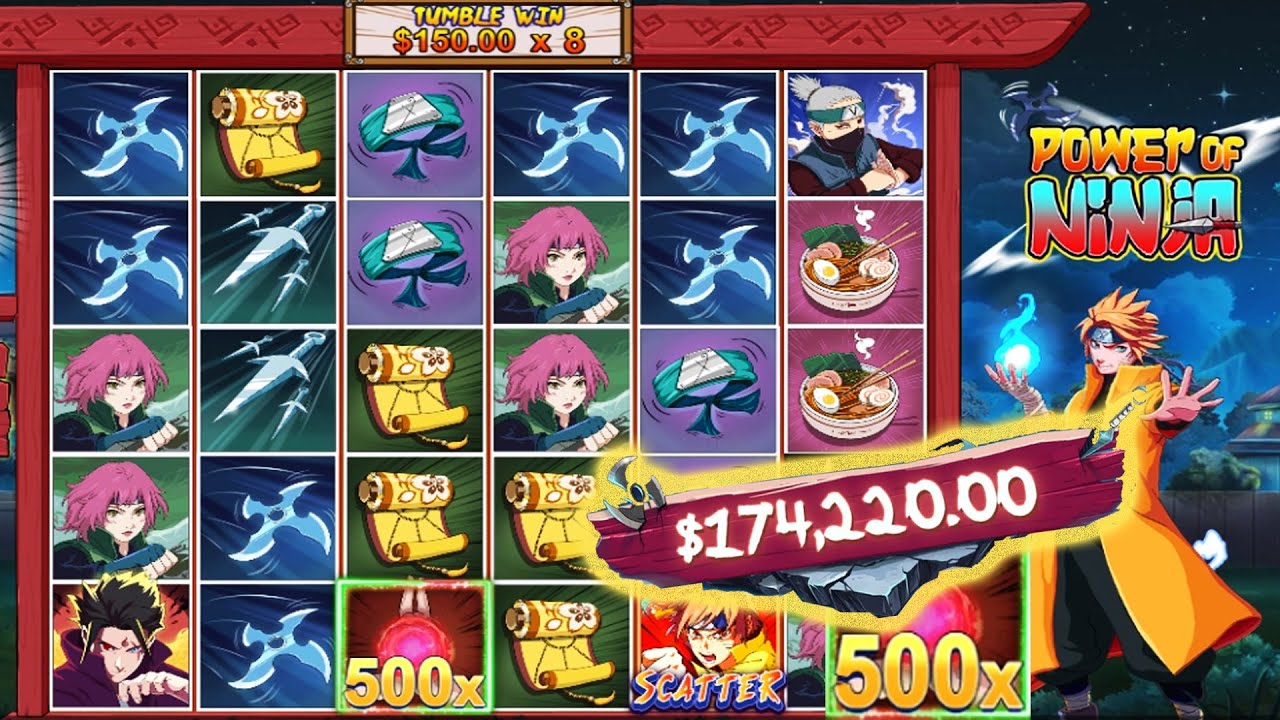 CASSINO forra POWER OF NINJA - Pragmatic, ESCADINHA insana, quem pagou ...