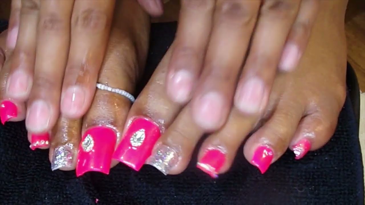 Long Toenails Design 7 - YouTube