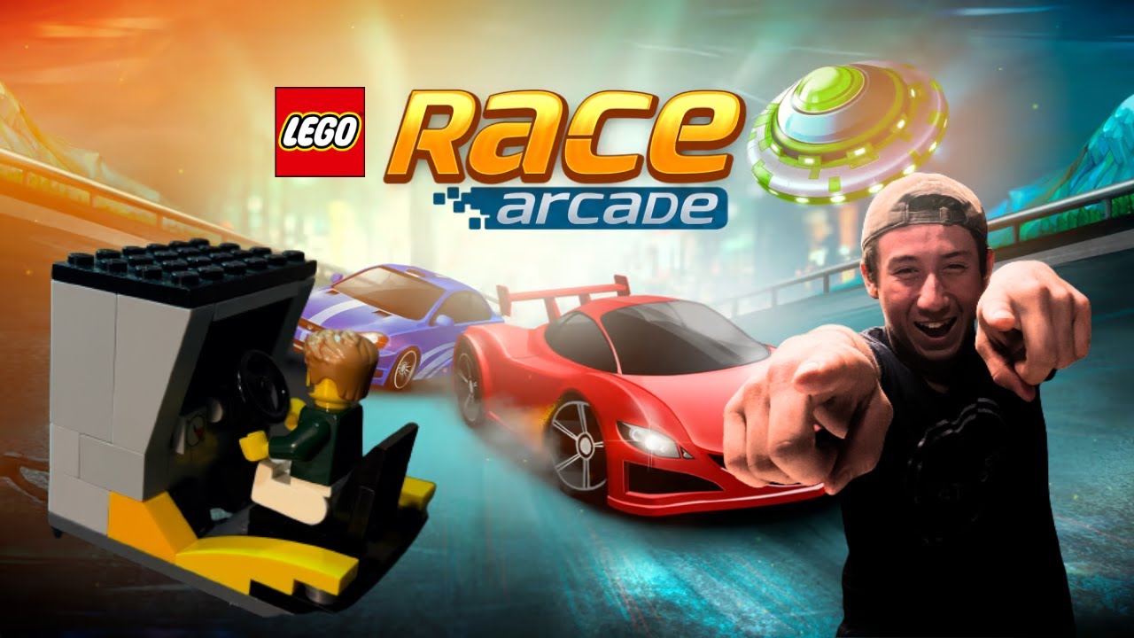 How To Build A Car Racing Game Out Of Lego! (Lego Arcade pt.1) - YouTube
