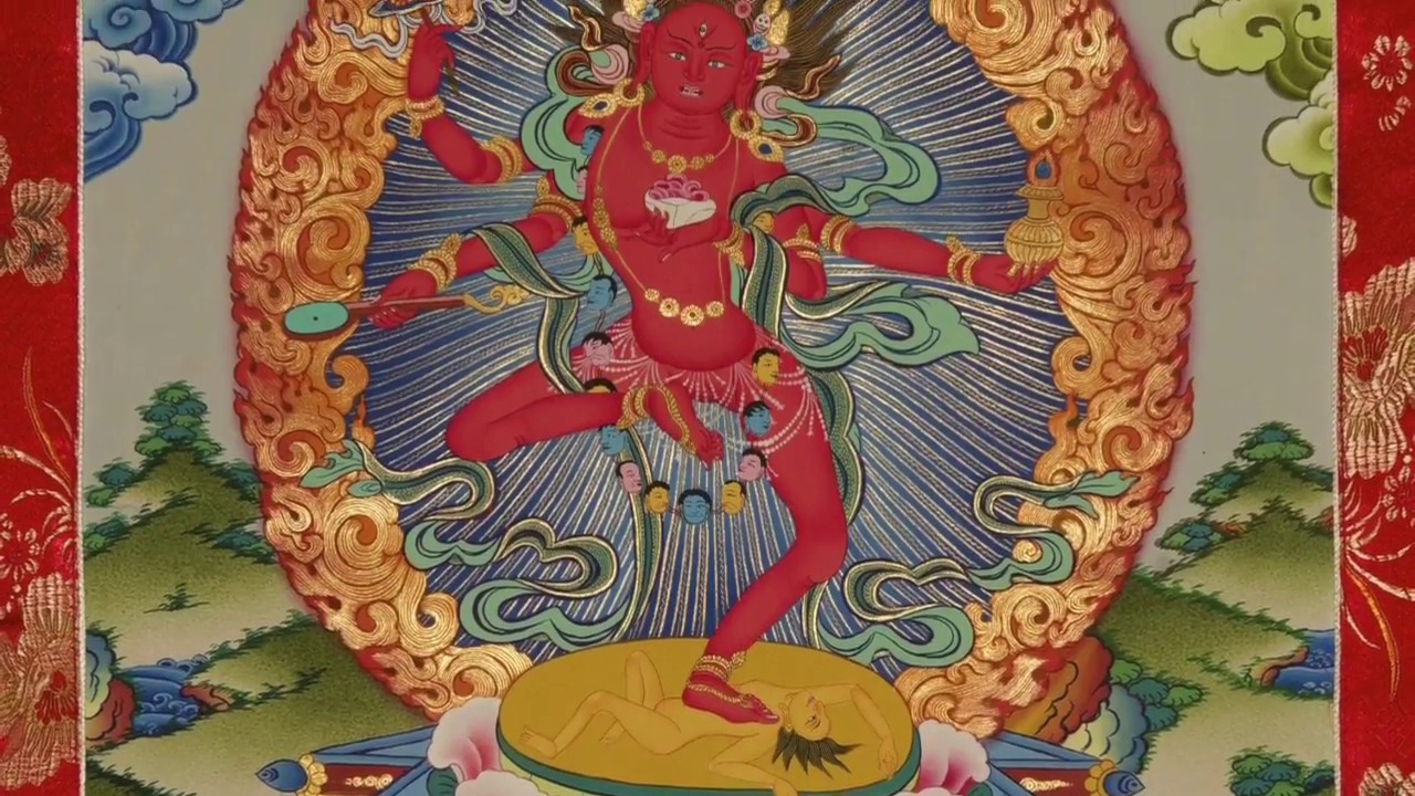 Introduction of The principal and retinue of Khandro Kalpa Zangmo ...