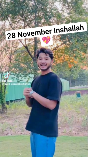 28 November Inshallah 💖/Ali Zain Nikah/Ali Zain ka Nikah/Trending/Viral ...