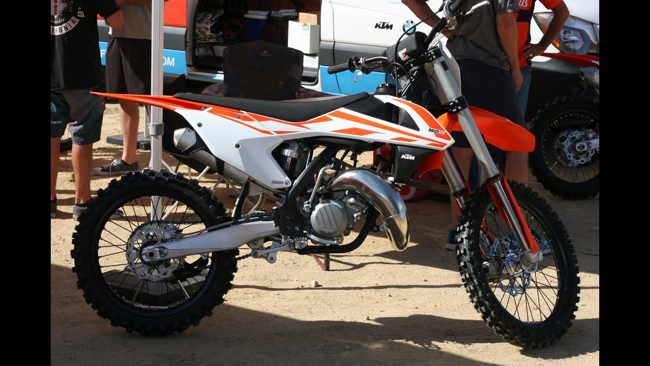 2017 KTM 150 SX First Ride | Dirt N' Iron - YouTube