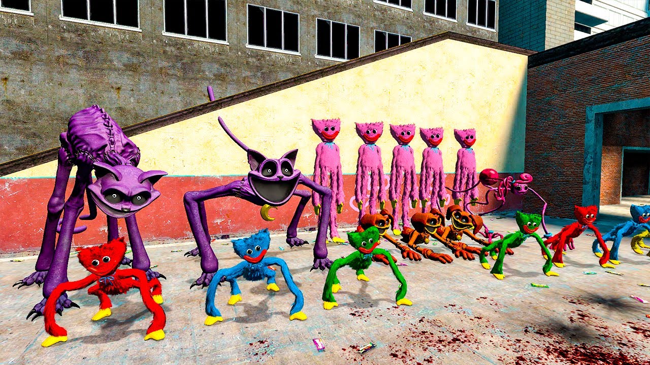 NEW ALL ZONOMALY MONSTERS VS ALL POPPY PLAYTIME CHAPTER 3-1 CHARACTERS ...